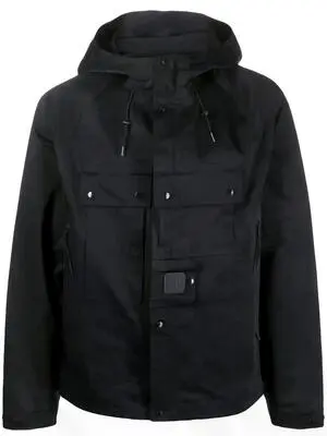 C.P. COMPANY Logo-patch Zip-up Hooded Jacket