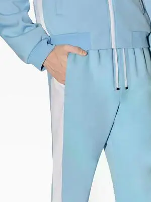 Amiri Stripe-detail Track Pants - Blue
