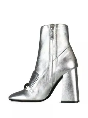 Burberry Brabant Metallic Leather Boots