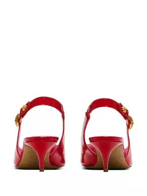 Balmain Eva Patent Leather Slingback Pumps