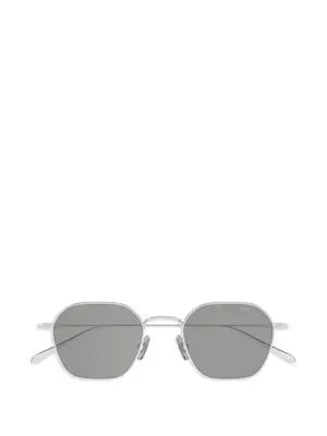 Montblanc Geometric Frame Sunglasses - Silver