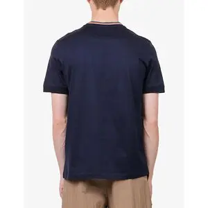 Paul Smith Stripe-trim Short-sleeve Cotton T-shirt