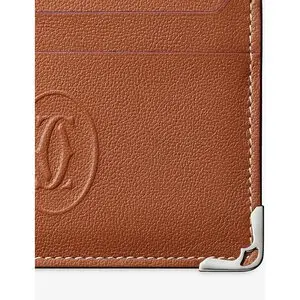 Cartier Must De Leather Card Holder - Beige