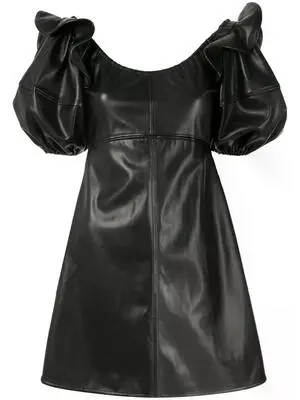 ELLERY Valeria Bubble-sleeve Dress - Black