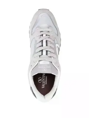 Valentino Garavani Logo Appliqué Panelled Sneakers
