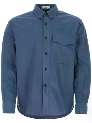 Stone Island Air Force Poplin Shirt