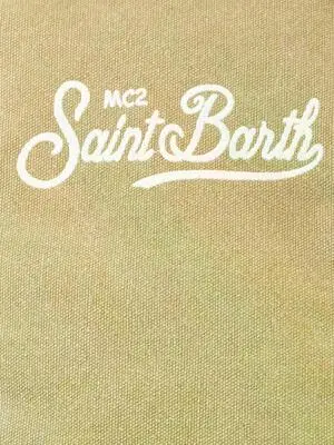 MC2 SAINT BARTH Logo Embroidered Canvas Travel Holdall