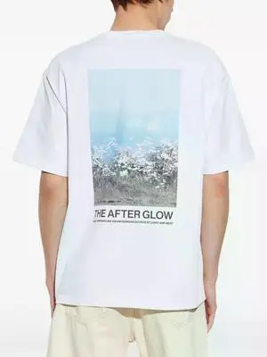 SAMSOE SAMSOE Graphic Print Cotton T-shirt