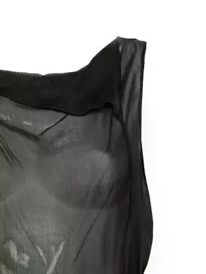 Paloma Wool Asymmetric Draped Silk Top