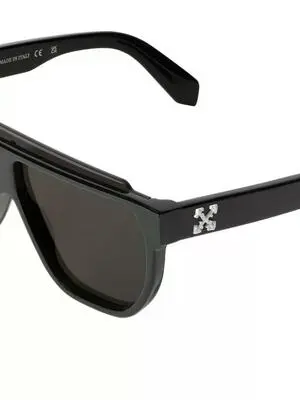 Off-White Geometric Frame Sunglasses