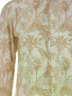 MC2 SAINT BARTH Toile De Jouy Print Shirt