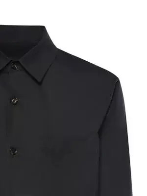 BE ABLE Leroy Chest-pocket Long-sleeve Shirt - Blue