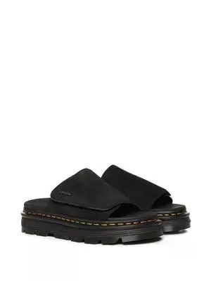 Dr. Martens Zebzag Touch-strap Sandals - Black