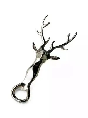 CU I SEEYOU Deer-motif Bottle Opener - Silver