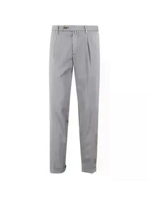 MYTHS Zeus Pleated Trousers - Grey