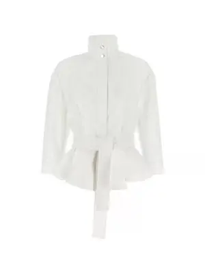 Jacquemus The Cabana Belted Shirt - White