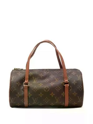 LOUIS VUITTON 1995 Monogram Papillon 26 Handbag - Brown