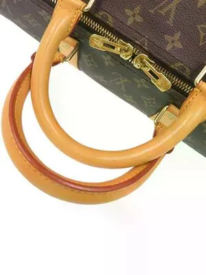LOUIS VUITTON Monogram Keepall 55 Travel Bag