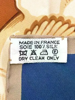 Hermès 2000-2025 Rythmes Du Monde Silk Scarf 90 Scarves - Blue