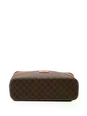 Celine 1996 Macadam Coated Canvas Vanity Bag