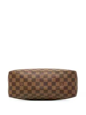 LOUIS VUITTON Damier Ebene Canvas Looping Gm Tote Bag