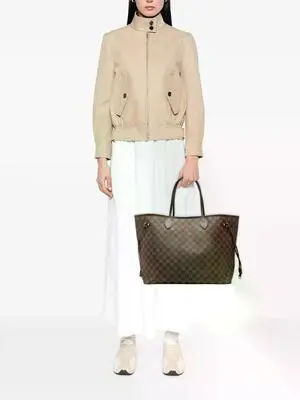 LOUIS VUITTON Damier Ebene Neverfull Gm Tote Bag
