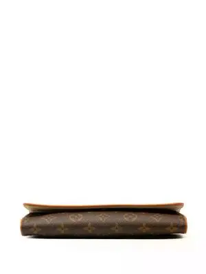 LOUIS VUITTON Monogram Canvas Pochette Twin Gm Crossbody Bag