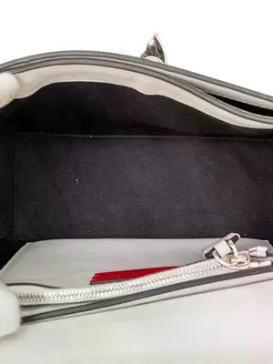 Valentino Garavani Rockstud Leather Crossbody Bag - Grey