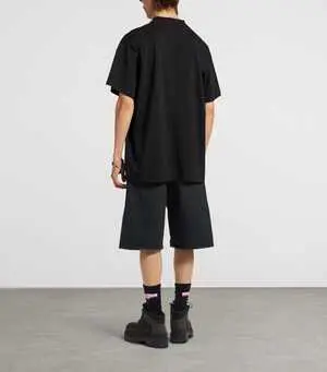 Balenciaga Wet Brush Oversized T-shirt - Black
