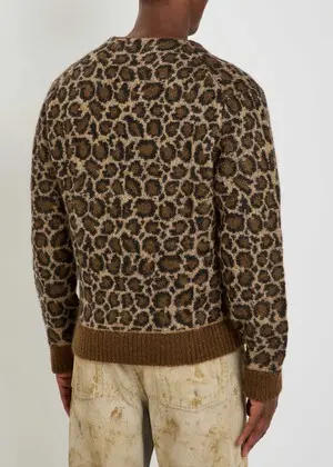 SECOND / LAYER Chevy Intarsia Mohair-blend Cardigan
