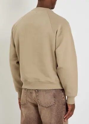 AMI Paris Logo Cotton Sweatshirt