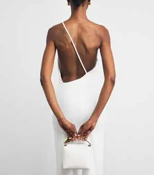 Solace London Crepe Alexandra Maxi Dress - Ivory