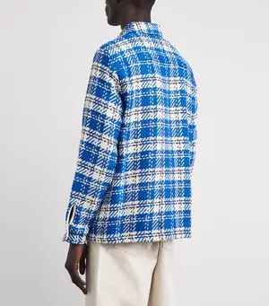 WAX LONDON Cotton Check Whiting Overshirt