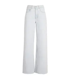 ANINE BING Lewis Wide-leg Jeans - Blue