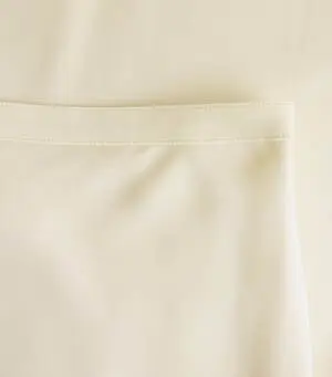 ANINE BING Silk Bar Midi Skirt