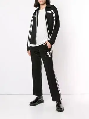 PORTS V Logo Print Bomber Jacket