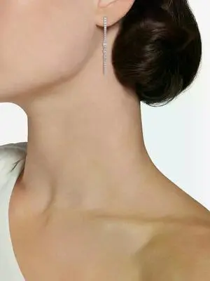 Kwiat 18kt White Gold Diamond Drop Earrings