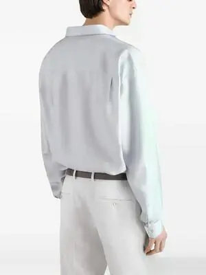 Dolce & Gabbana Silk Twill Shirt - Grey