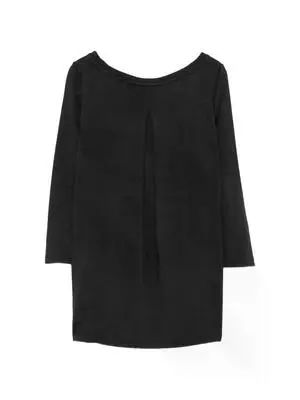 Majestic Filatures Pleated-back T-shirt - Black