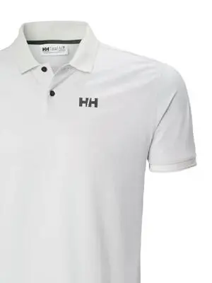 Helly Hansen Salina Logo-print Polo Shirt - Grey