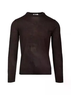 AL DUCA D’AOSTA 1902 Crew Neck Knitted Sweater - Black