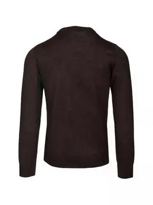 Al Duca D'aosta Crew Neck Knitted Sweater - Black