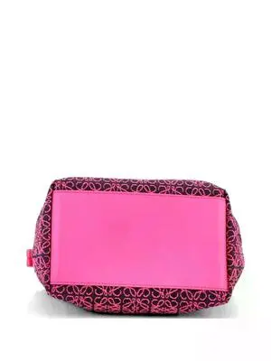 Loewe Cubi Anagram Jacquard Small Hobo Bag - Pink