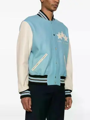 Amiri Star-patches Bomber Jacket