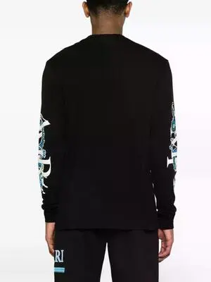 Amiri Dragon-print Cotton T-shirt