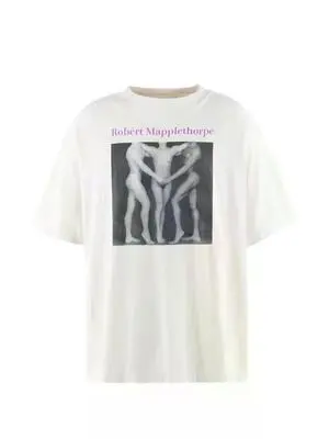 SAINT MXXXXXX Robert Mapplethorpe Photographic-print T-shirt - Neutrals