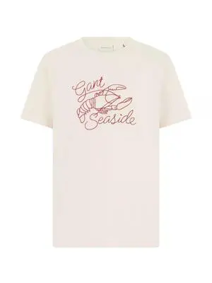 Gant Lobster-embroidered T-shirt