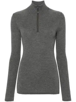 Brunello Cucinelli Monili Detail Jumper - Grey