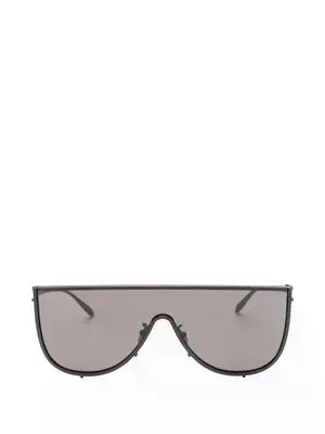AZZEDINE ALAIA Logo-detail Sunglasses - Black