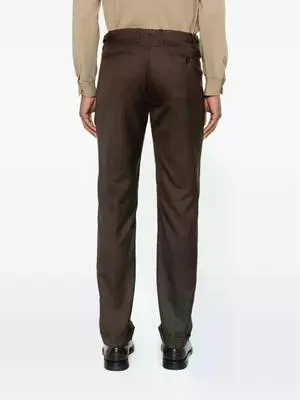 BERWICH Pleated Turn-up Trousers